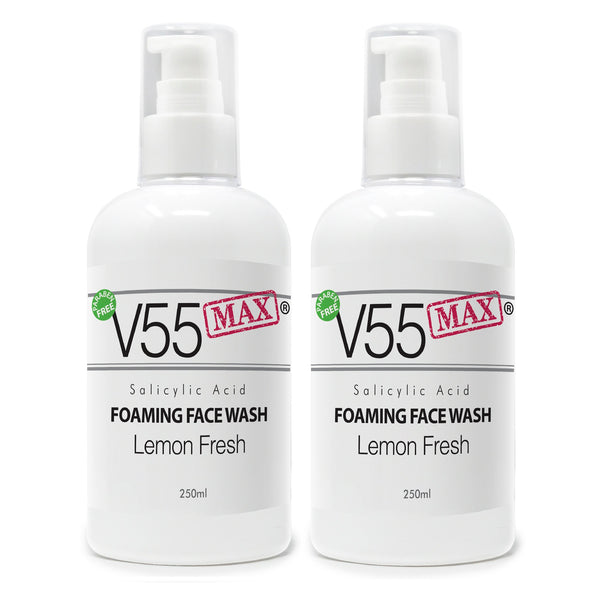 V55 MAX Salicylic Acid Cleansing Face Wash Suitable and Safe for those ...